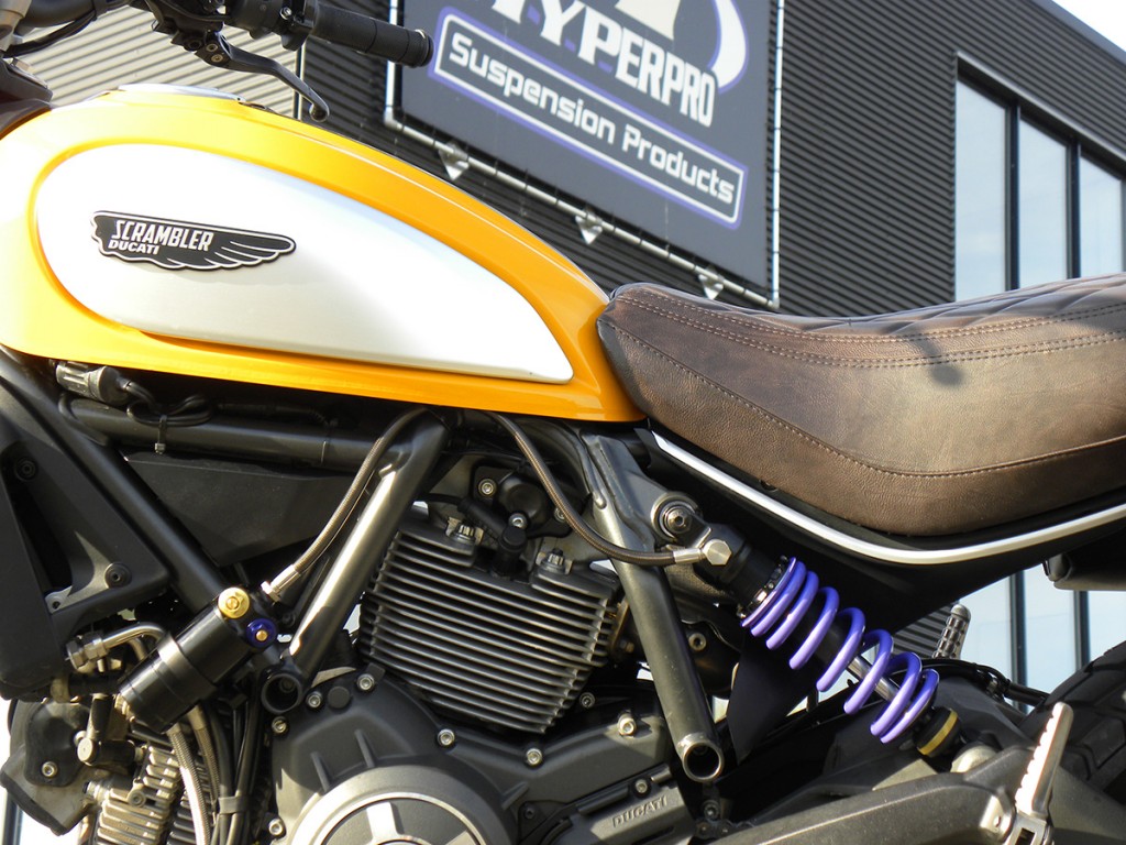Ducati Scrambler suspension upgrade! - Hyperpro