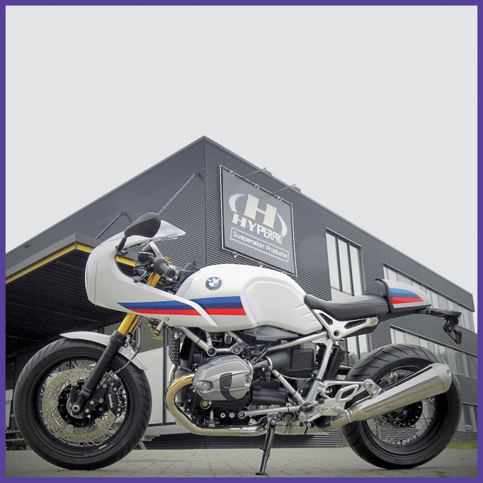 Eicma introduction: Hyperpro H43 Front Fork for BMW RnineT - Hyperpro