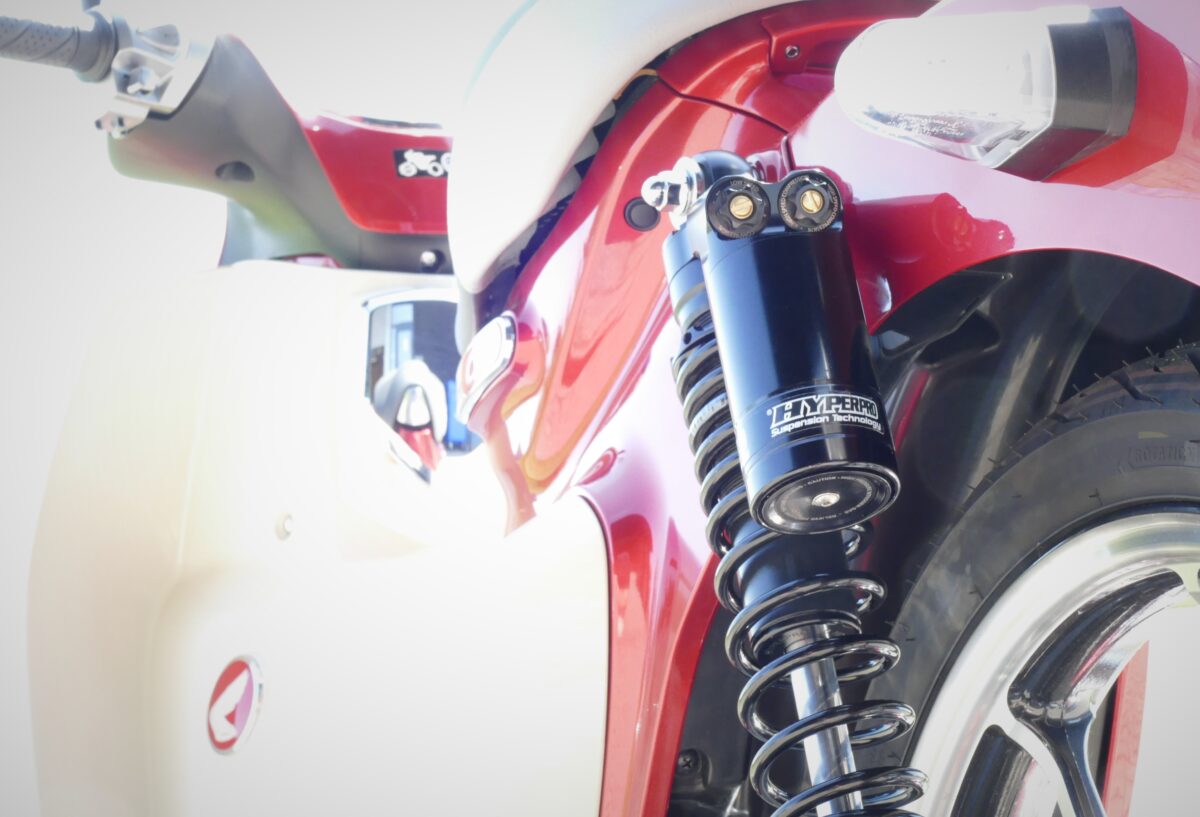 Now for the Honda SuperCub 125 - Hyperpro