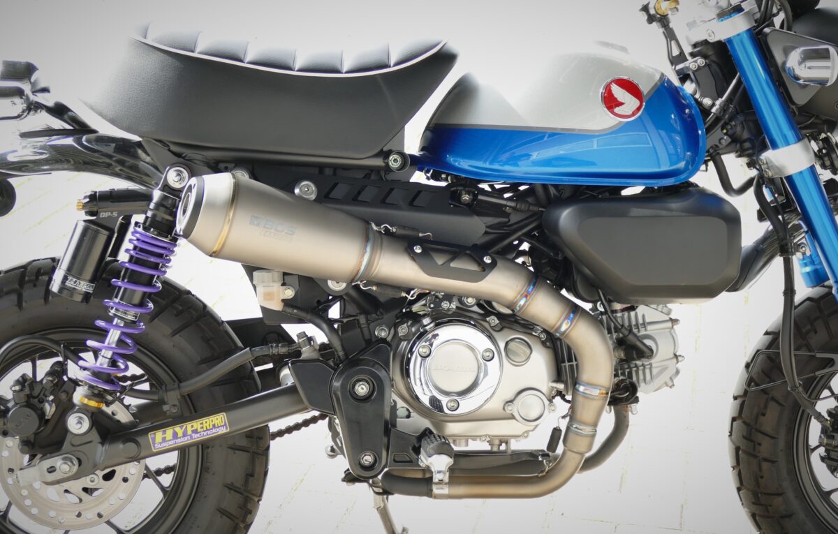 Honda Monkey Titanium Exhaust - Hyperpro